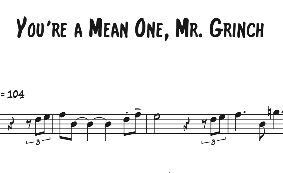 Hague - You're a Mean One, Mr. Grinch Sequence - WillBakerMusic