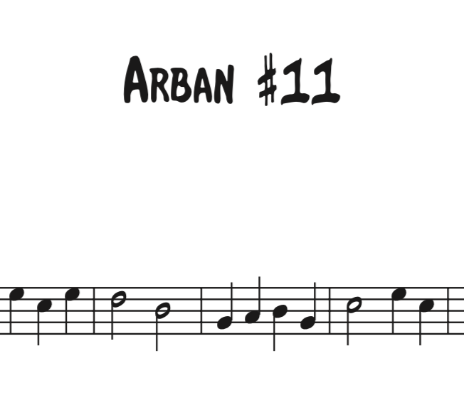 Arban 11 Sequence - WillBakerMusic