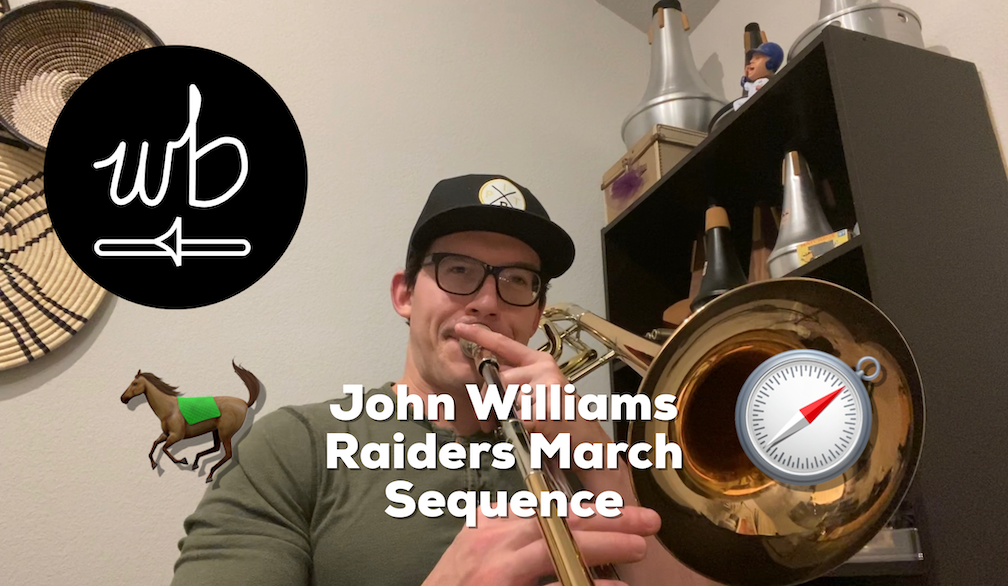 John Williams - Raiders March Sequence - WillBakerMusic